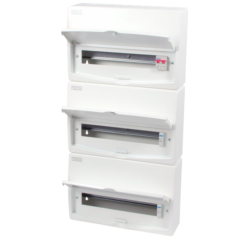 47 Way 100A DP Triple Bank Metalclad Consumer Unit – Proteus Switchgear